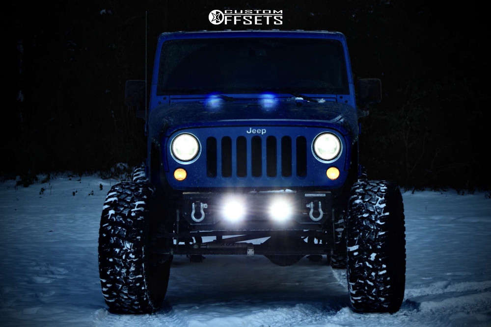 2015 Jeep Wrangler JK with 17x9 -12 Dropstars 657bm and 37/13.5R17 ...