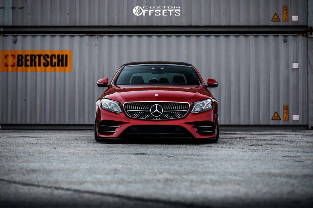 2016 Mercedes-Benz E350 with 21x10 40 BBS Lm and 245/30R21 Achilles Atr ...