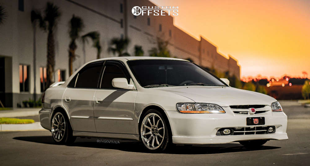 2000 Honda Accord with 17x8 30 JNC Jnc006 and 205/40R17 Lionhart Lh-503 ...