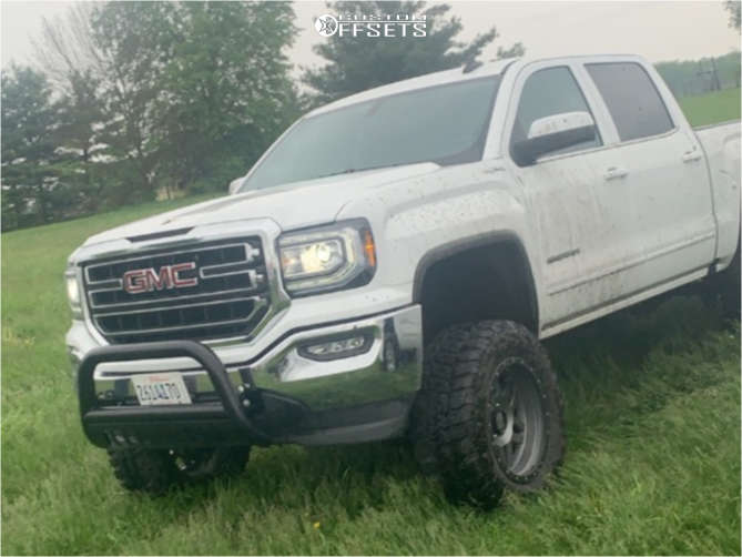 2018 GMC Sierra 1500 with 20x10 -24 XD Xd128 and 35/12.5R20 Federal ...