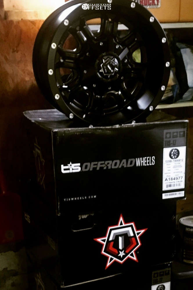 2016 Toyota Tacoma with 17x9 -12 TIS 535B and 255/65R17 Yokohama ...