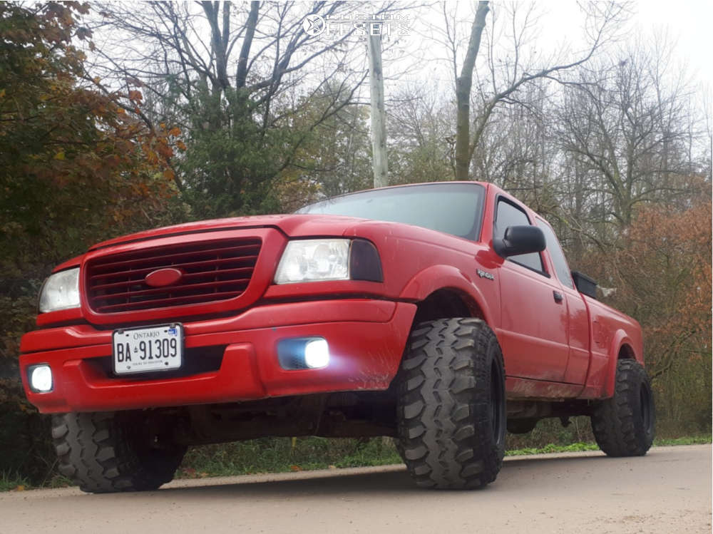 2005 Ford Ranger with 15x14 -81 Bart Wheels Super Trucker and 31/13 ...