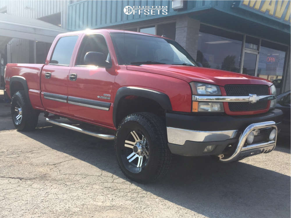 2003 Chevrolet Silverado 2500 HD with 16x8 0 MB Wheels Vortex and 35/12 ...