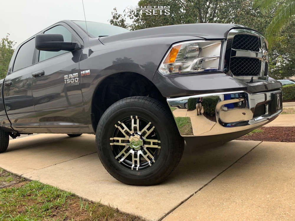 2019 Ram 1500 Classic with 17x8 Helo He835 and 285/70R17 Goodyear ...