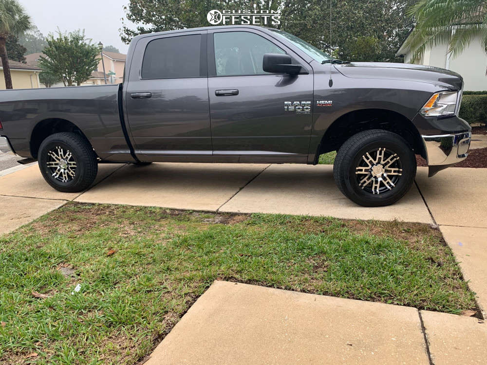 2019 Ram 1500 Classic with 17x8 Helo He835 and 285/70R17 Goodyear ...