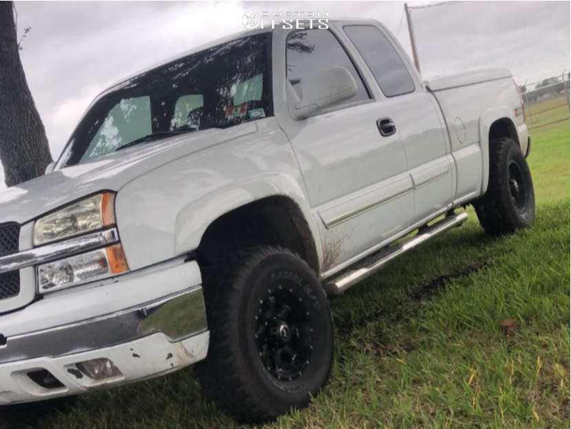 2003 Chevrolet Silverado 1500 with 16x8 0 Raceline Assault and 305/70R16 Nankang Mud Star and ...
