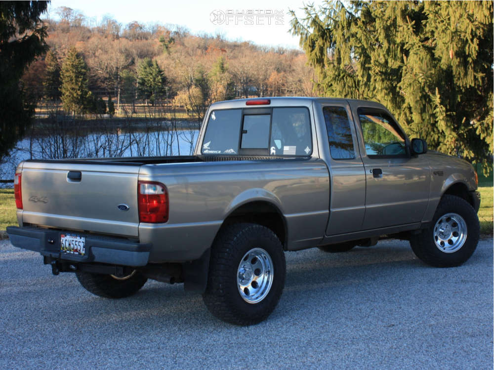 2003 Ford Ranger with 15x8 -19 Pro Comp 69 and 31/10.5R15 Falken ...