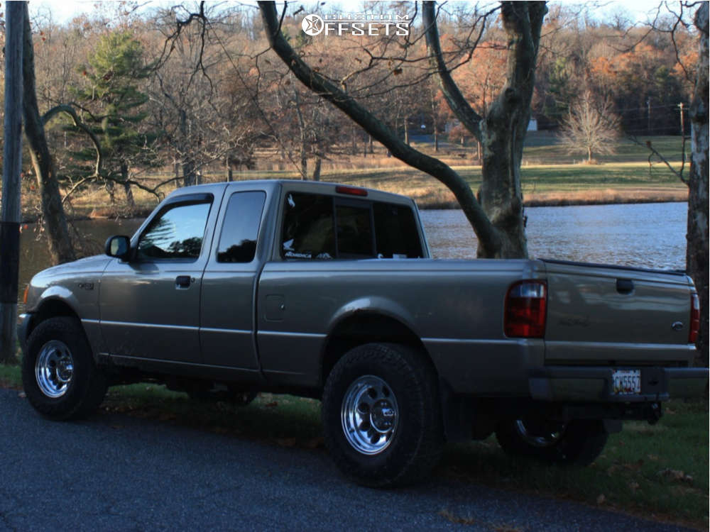 2003 Ford Ranger with 15x8 -19 Pro Comp 69 and 31/10.5R15 Falken ...