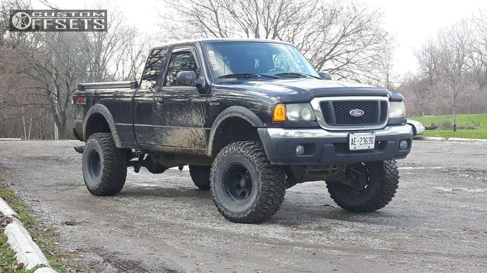 2005 Ford Ranger with 15x10 -45 Mickey Thompson Classic III and 33/12 ...