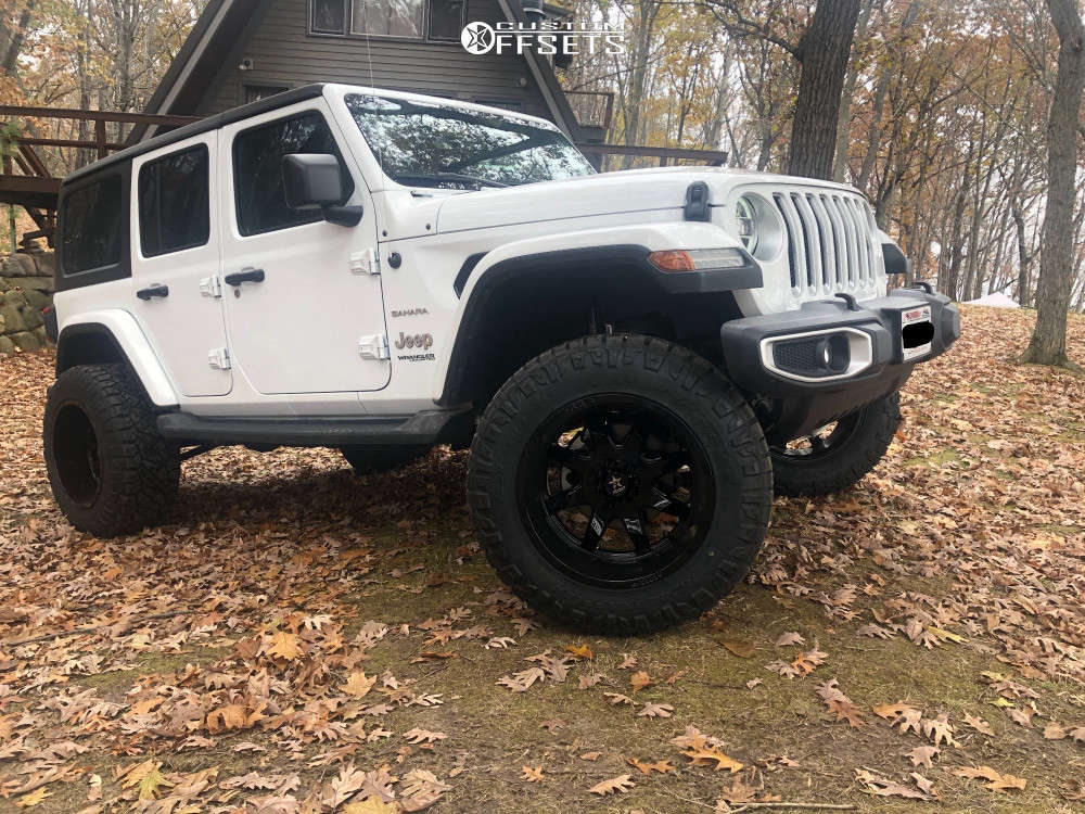2018 Jeep Wrangler with 20x12 -44 RBP 81r and 35/12.5R20 Nitto Ridge ...