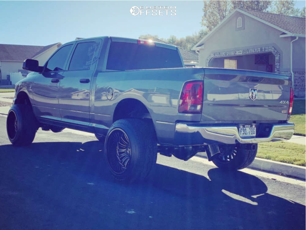 2012 Ram 2500 with 22x14 -81 ARKON OFF-ROAD Alexander and 305/45R22 ...