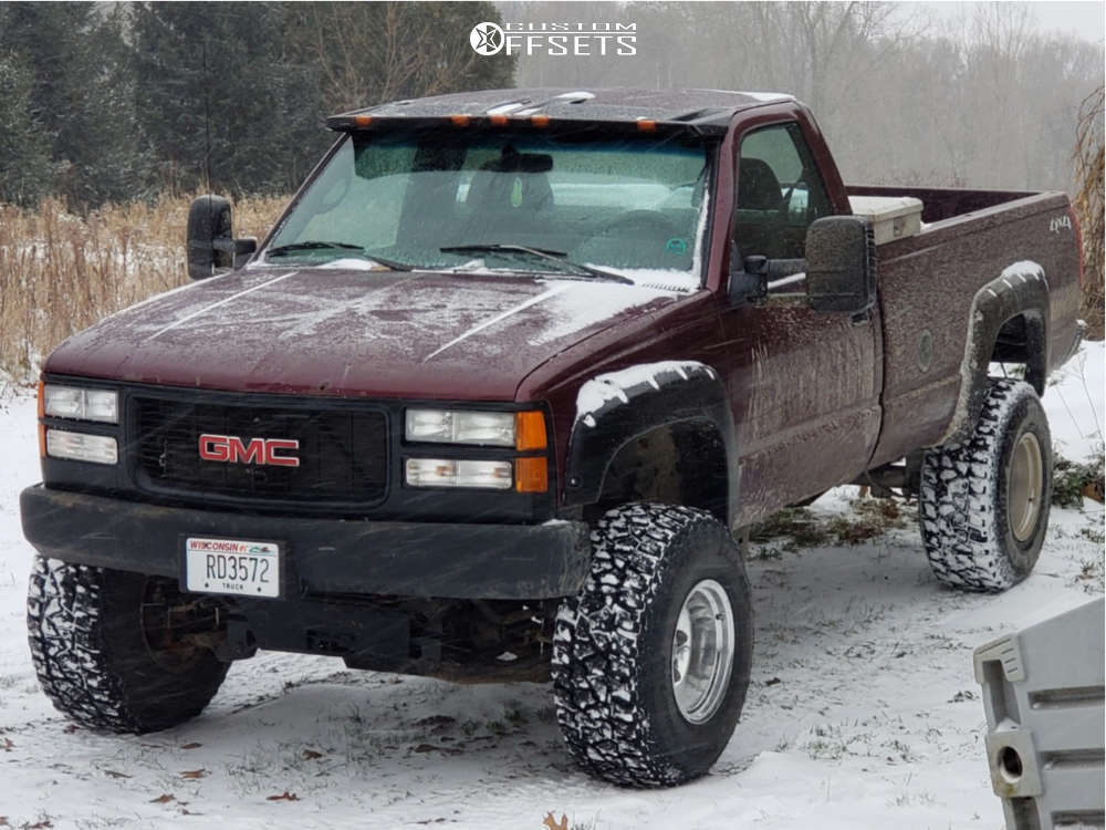 1995 GMC K2500 with 16x12 -50 Mickey Thompson Classic Iii and 315/75R16 ...