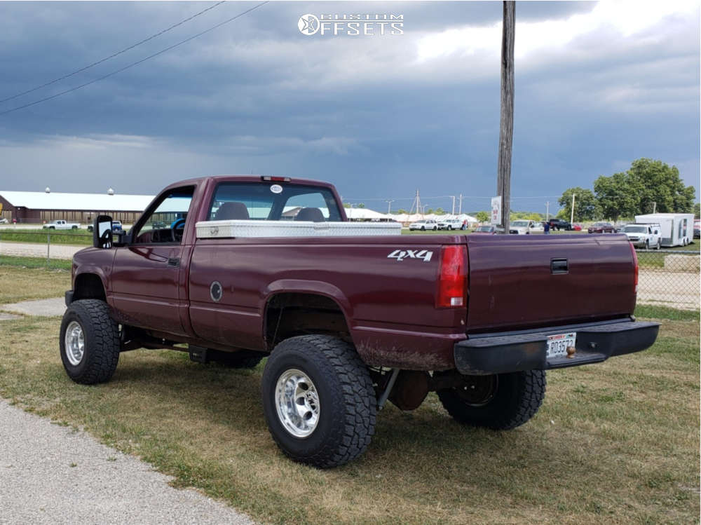 1995 GMC K2500 with 16x12 -50 Mickey Thompson Classic Iii and 315/75R16 ...