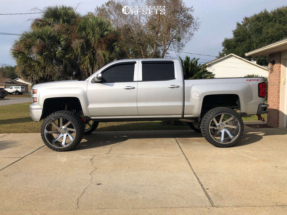 2014 Chevrolet Silverado 1500 with 26x14 -81 ARKON OFF-ROAD Lincoln and ...