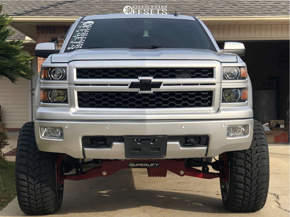 2014 Chevrolet Silverado 1500 with 26x14 -81 ARKON OFF-ROAD Lincoln and ...
