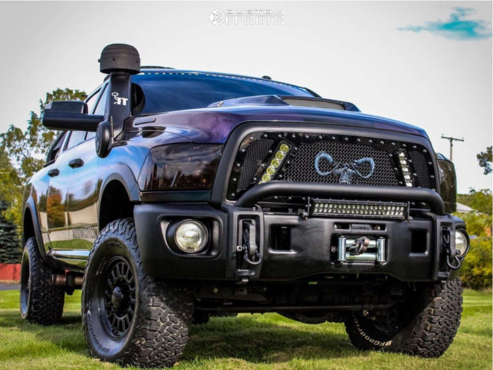 2016 Ram 2500 with 17x8.5 27 AEV Salta and 37/12.5R17 BFGoodrich Mud ...