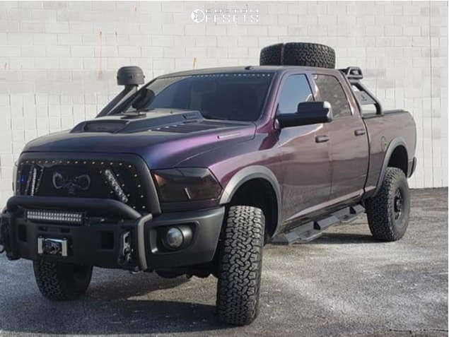 2016 Ram 2500 with 17x8.5 27 AEV Salta and 37/12.5R17 BFGoodrich Mud ...