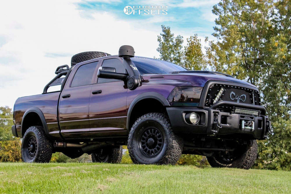 2016 Ram 2500 with 17x8.5 27 AEV Salta and 37/12.5R17 BFGoodrich Mud ...