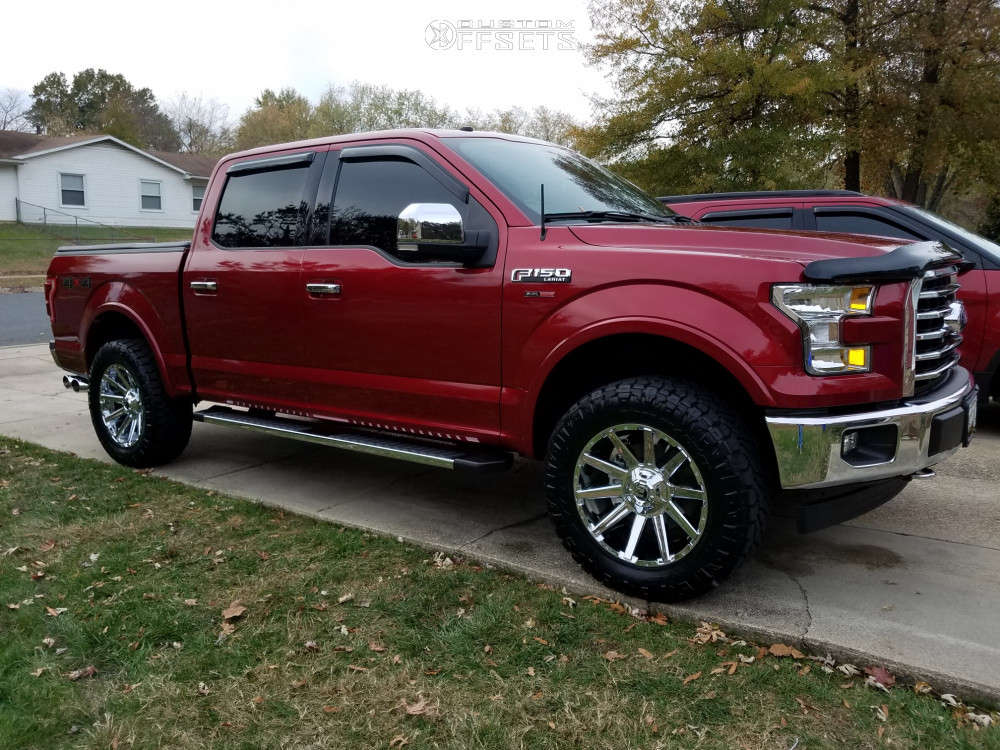 Fuel Contra 20x9 20 Chrome | D61420901857 | Custom Offsets