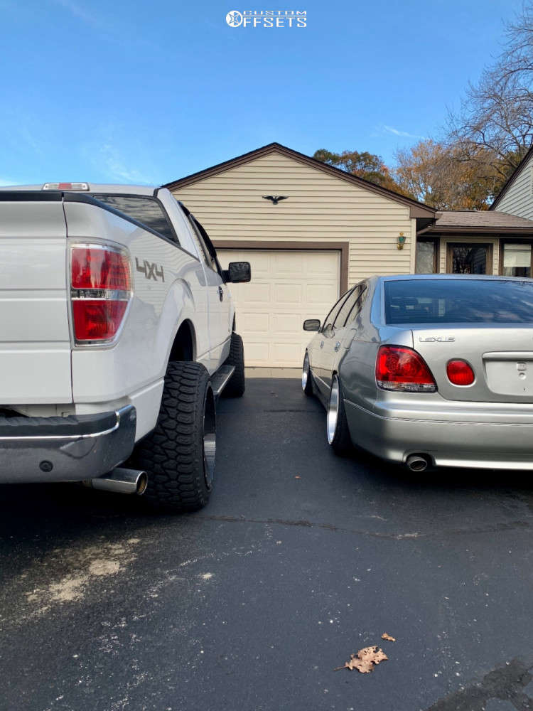 2001 Lexus GS300 with 18x9.5 15 Aodhan Ds07 and 215/40R18 Nankang NS-25 ...