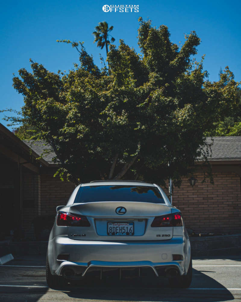 2006 Lexus IS250 with 19x8.5 30 ESR Sr01 and 225/35R19 Accelera Phi and ...