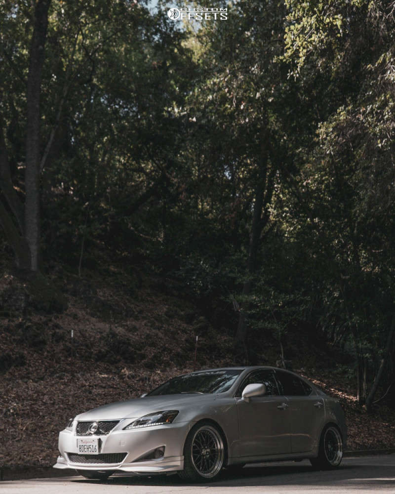 2006 Lexus IS250 with 19x8.5 30 ESR Sr01 and 225/35R19 Accelera Phi and ...