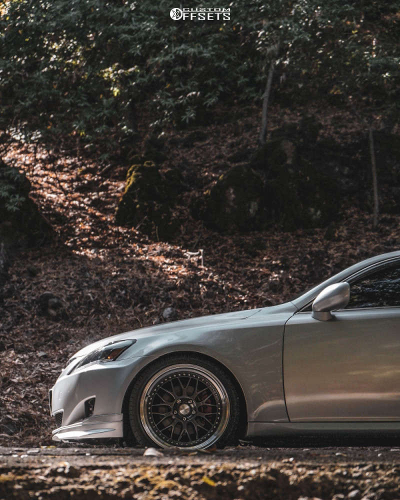 2006 Lexus IS250 with 19x8.5 30 ESR Sr01 and 225/35R19 Accelera Phi and ...