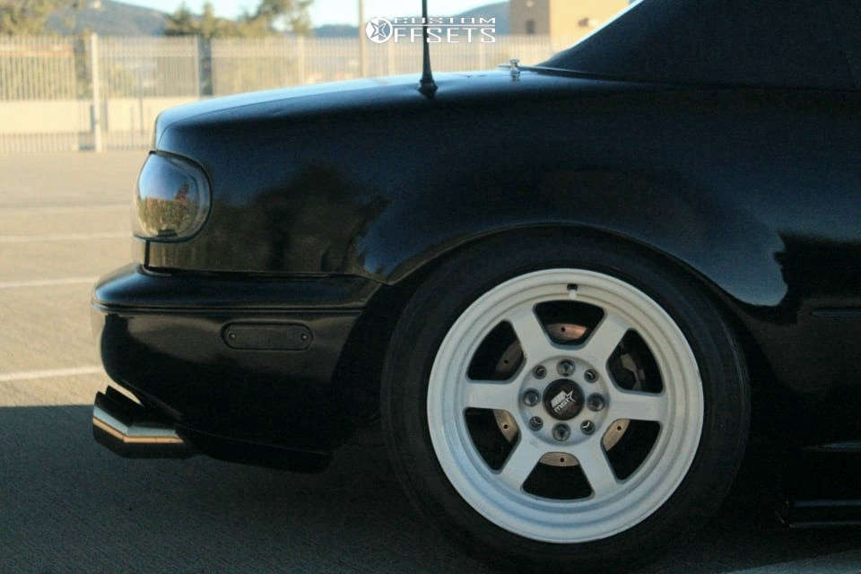 1990 Mazda Miata with 15x8 MST Time Attack and 195/50R15 Black Lion ...