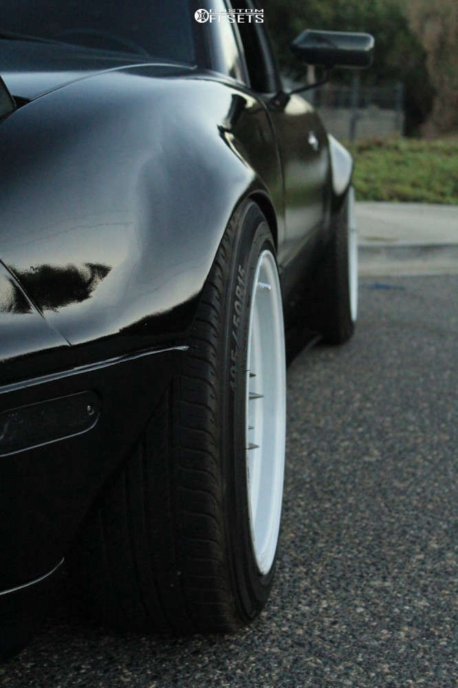 1990 Mazda Miata with 15x8 MST Time Attack and 195/50R15 Black Lion ...