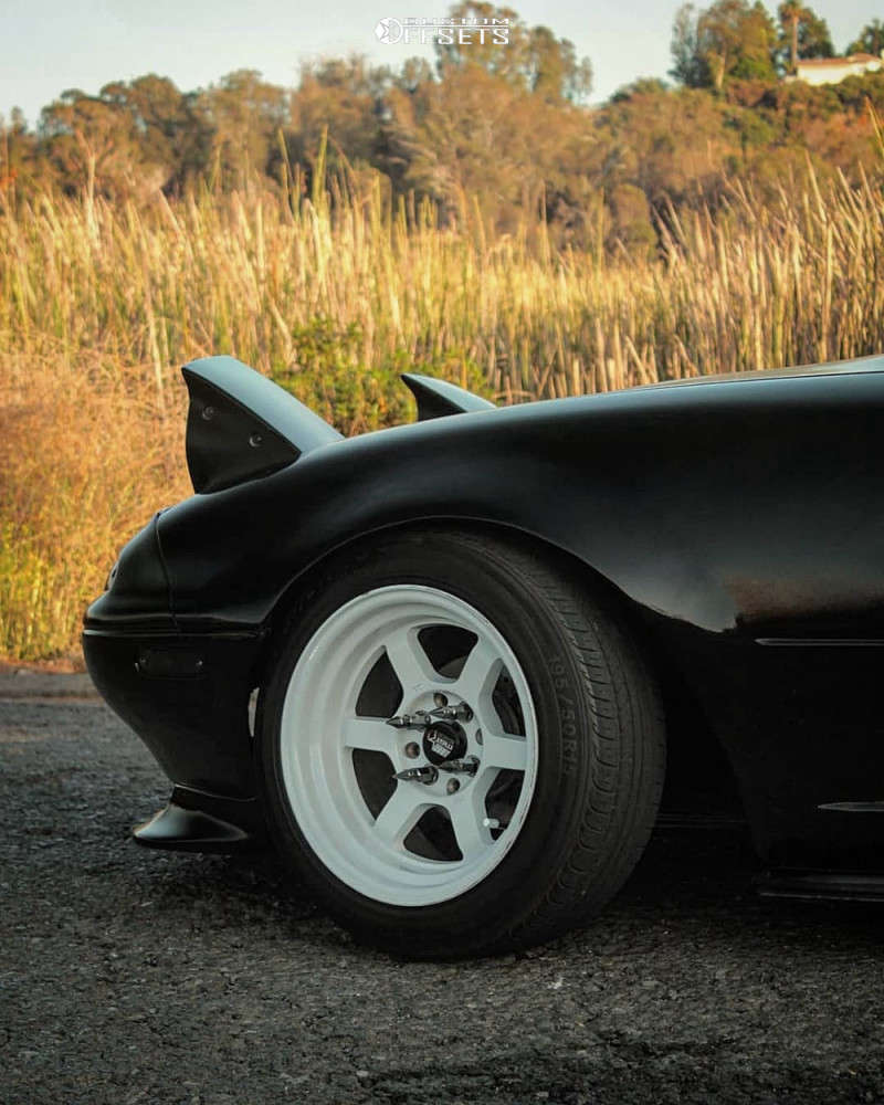 1990 Mazda Miata with 15x8 MST Time Attack and 195/50R15 Black Lion ...