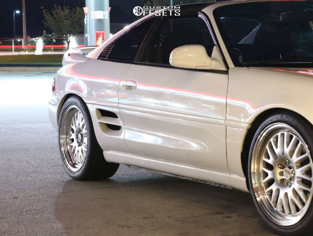 1993 Toyota MR2 with 17x8 35 XXR 531 and 215/40R17 Federal SS595 and ...