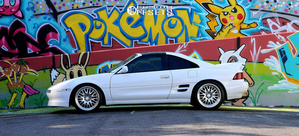 1993 Toyota MR2 with 17x8 35 XXR 531 and 215/40R17 Federal SS595 and ...