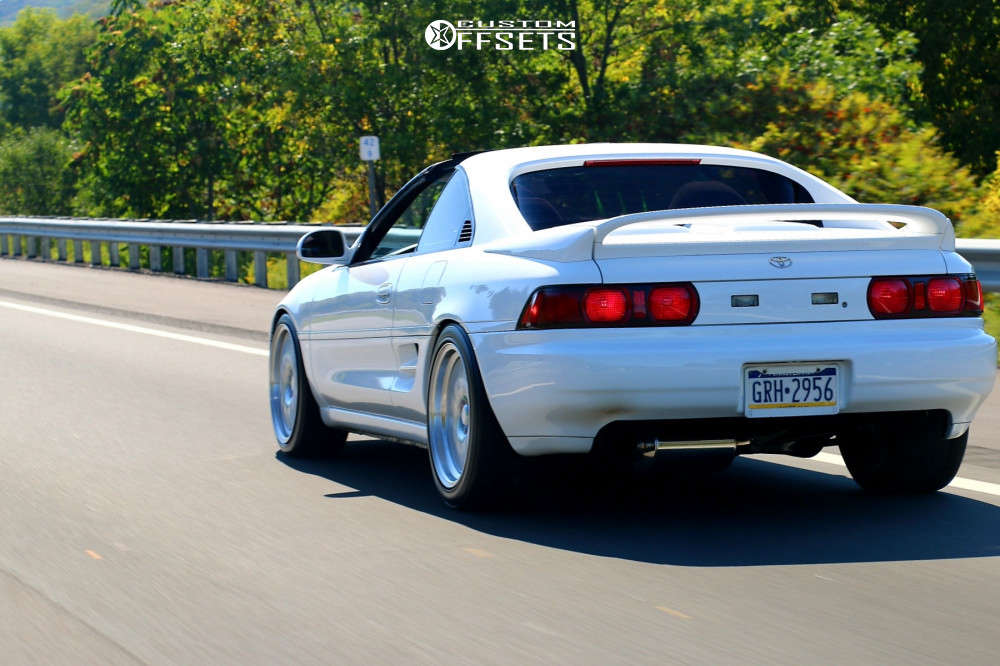 1993 Toyota MR2 with 17x8 35 XXR 531 and 215/40R17 Federal SS595 and ...