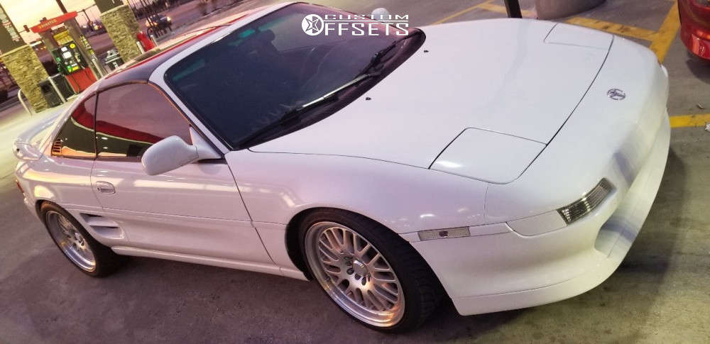 1993 Toyota MR2 with 17x8 35 XXR 531 and 215/40R17 Federal SS595 and ...