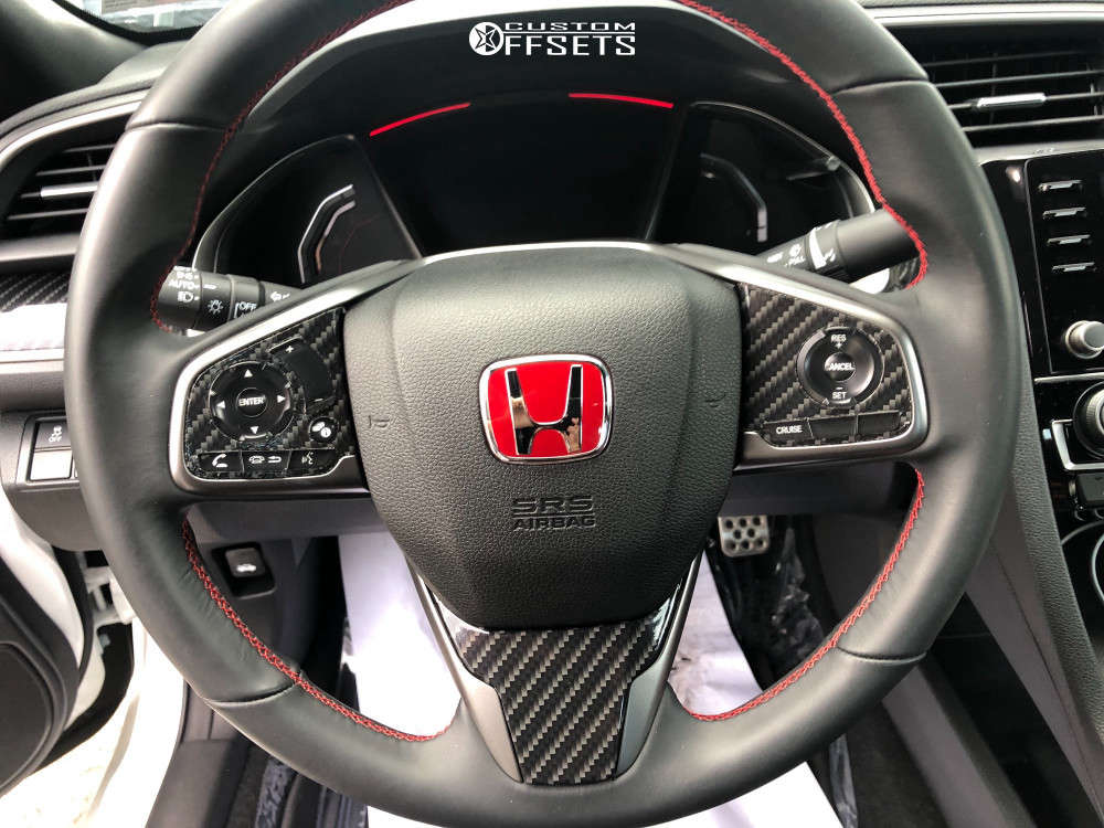 2019 Honda Civic with 18x8 40 Niche Dfs and 235/40R18 BFGoodrich G ...