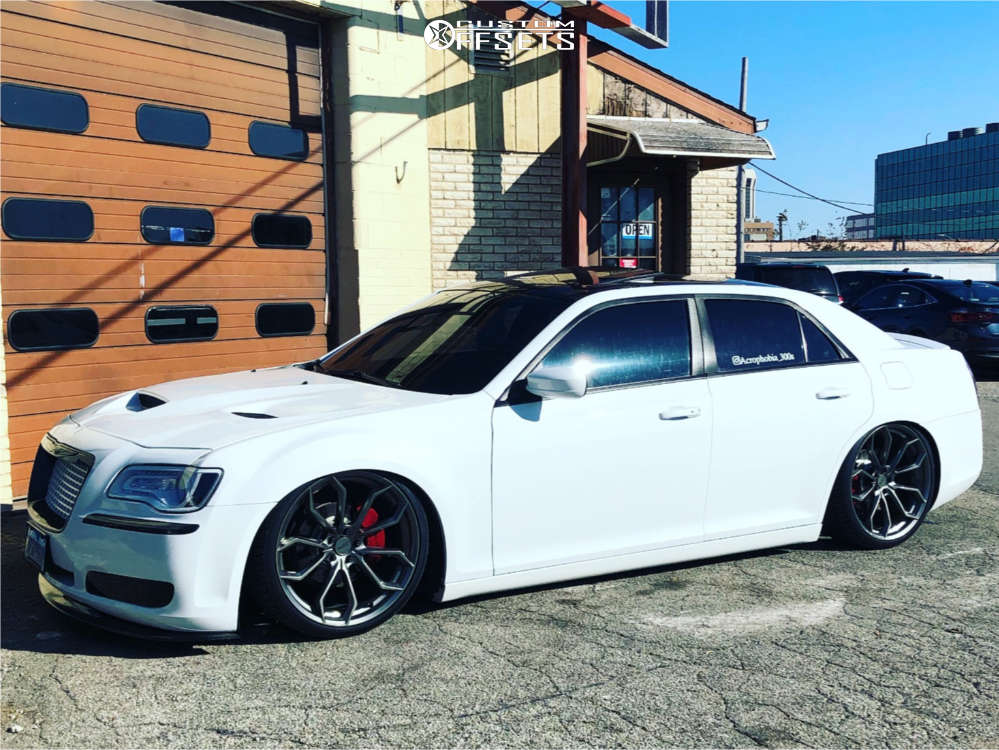 2012 Chrysler 300 with 22x9 20 American Racing AR932 and 265/30R22 ...