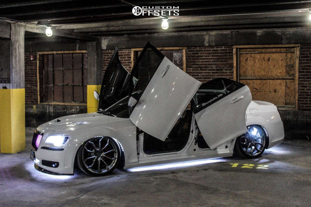 2012 Chrysler 300 with 22x9 20 American Racing AR932 and 265/30R22 ...