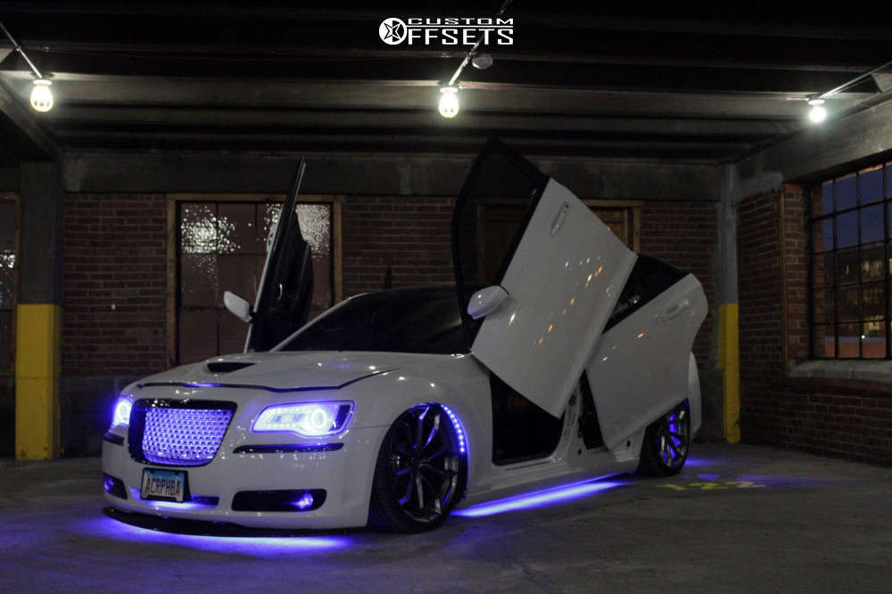 2012 Chrysler 300 with 22x9 20 American Racing AR932 and 265/30R22 ...