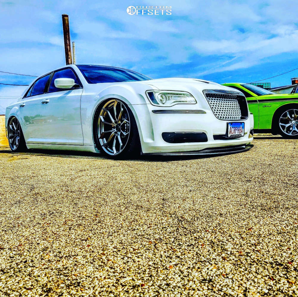 2012 Chrysler 300 with 22x9 20 American Racing AR932 and 265/30R22 ...