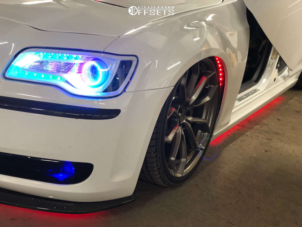 2012 Chrysler 300 with 22x9 20 American Racing AR932 and 265/30R22 ...