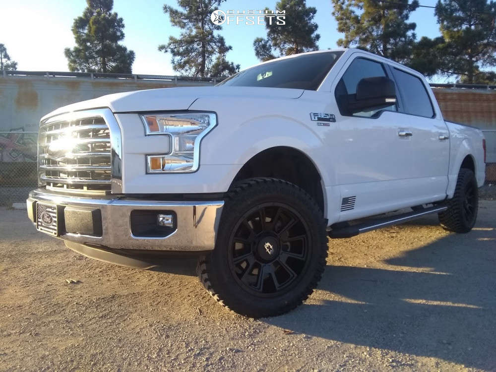 2015 Ford F-150 with 20x9 12 Vision Rebel and 285/55R20 Atturo Trail ...