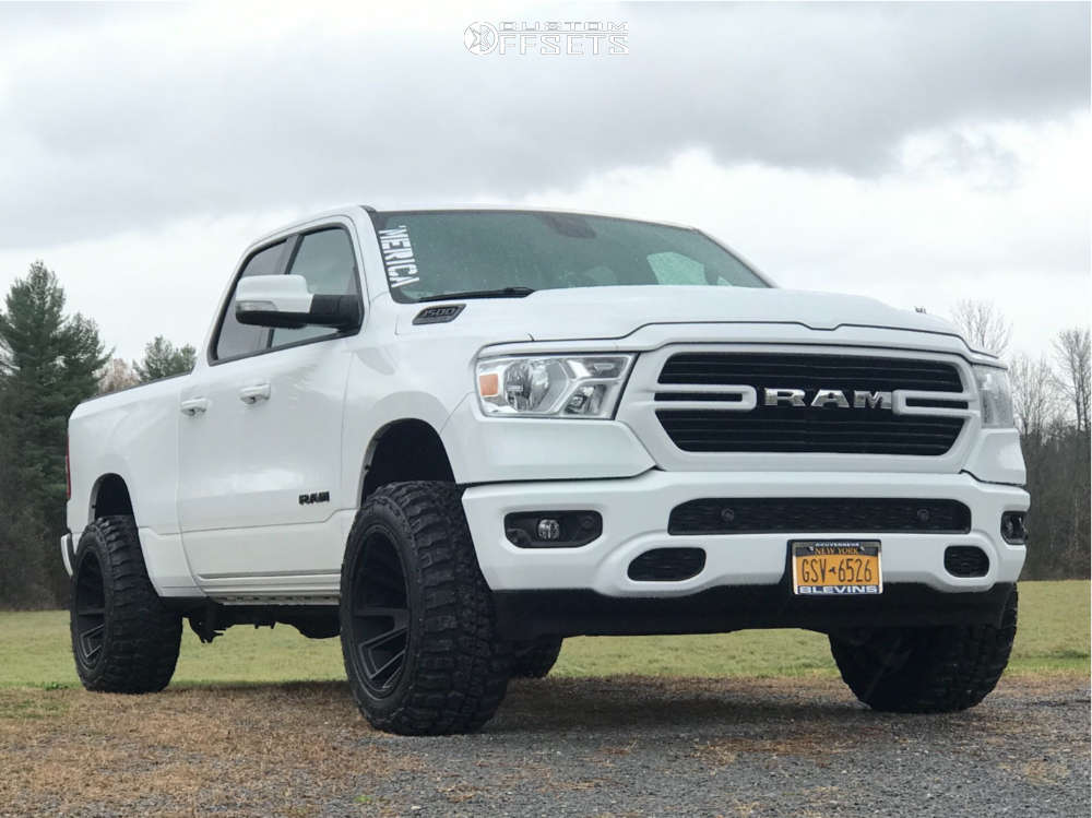 2019 Ram 1500 with 20x12 -51 Vision Rebel and 33/12.5R20 Federal ...