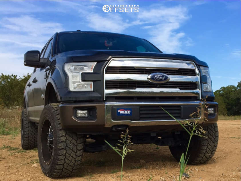 2015 Ford F-150 with 20x10 -12 RBP 65r and 35/12.5R20 Cooper Discoverer ...