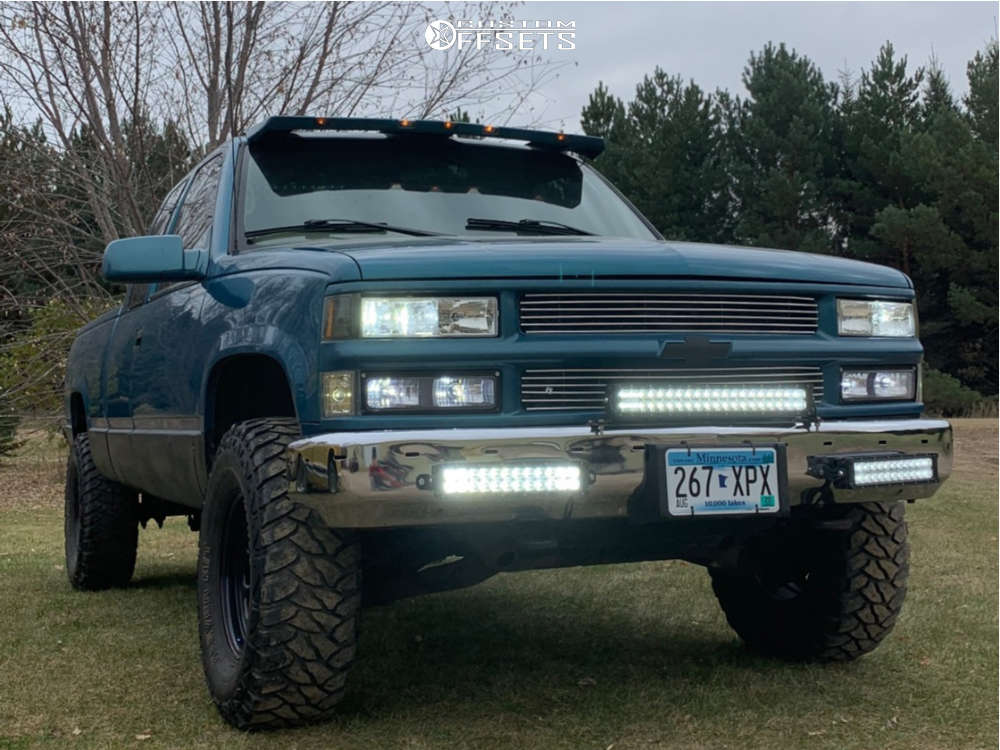 1997 Chevrolet K1500 with 16x7 American Racing Ar-767 and 285/75R16 ...