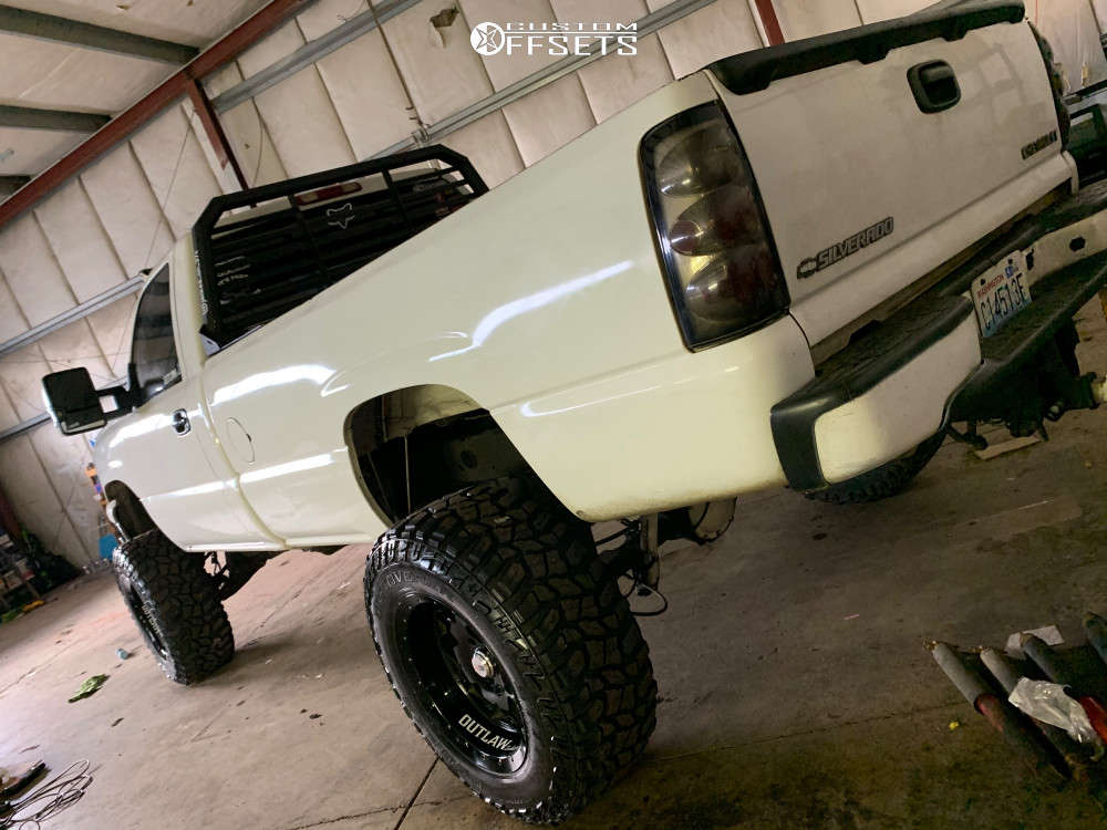 2003 Chevrolet Silverado 1500 with 20x12 -44 RBP Atomic and 37/13.5R20 ...