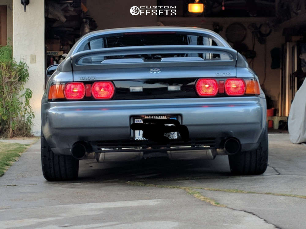 1991 Toyota MR2 with 17x7 40 Volk Te37 and 225/45R17 Firestone Firehawk ...