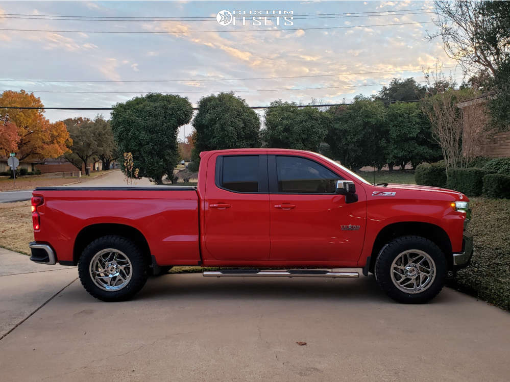 2019 Chevrolet Silverado 1500 with 20x9 XD Xd836 and 295/60R20 Nitto ...