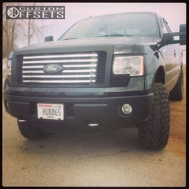 2012 Ford F-150 with 20x8.5 American Racing AR890 and 33/12.5R20 Kumho ...