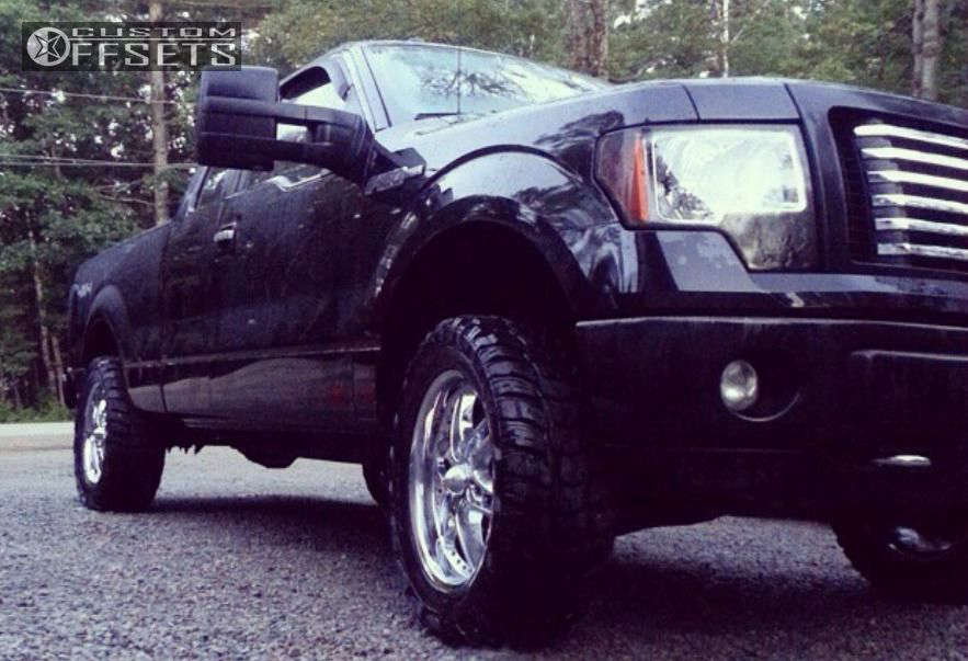 2012 Ford F-150 with 20x8.5 American Racing AR890 and 33/12.5R20 Kumho ...