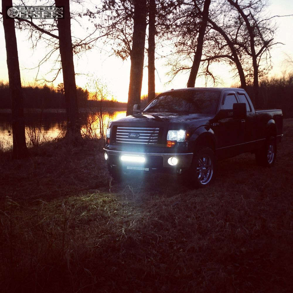2012 Ford F-150 with 20x8.5 American Racing AR890 and 33/12.5R20 Kumho ...